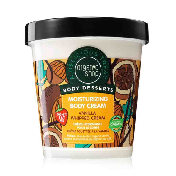 O.SH BODY DESSERTS VANILLA BODY CREAM 450 ML-1977 – Halsa