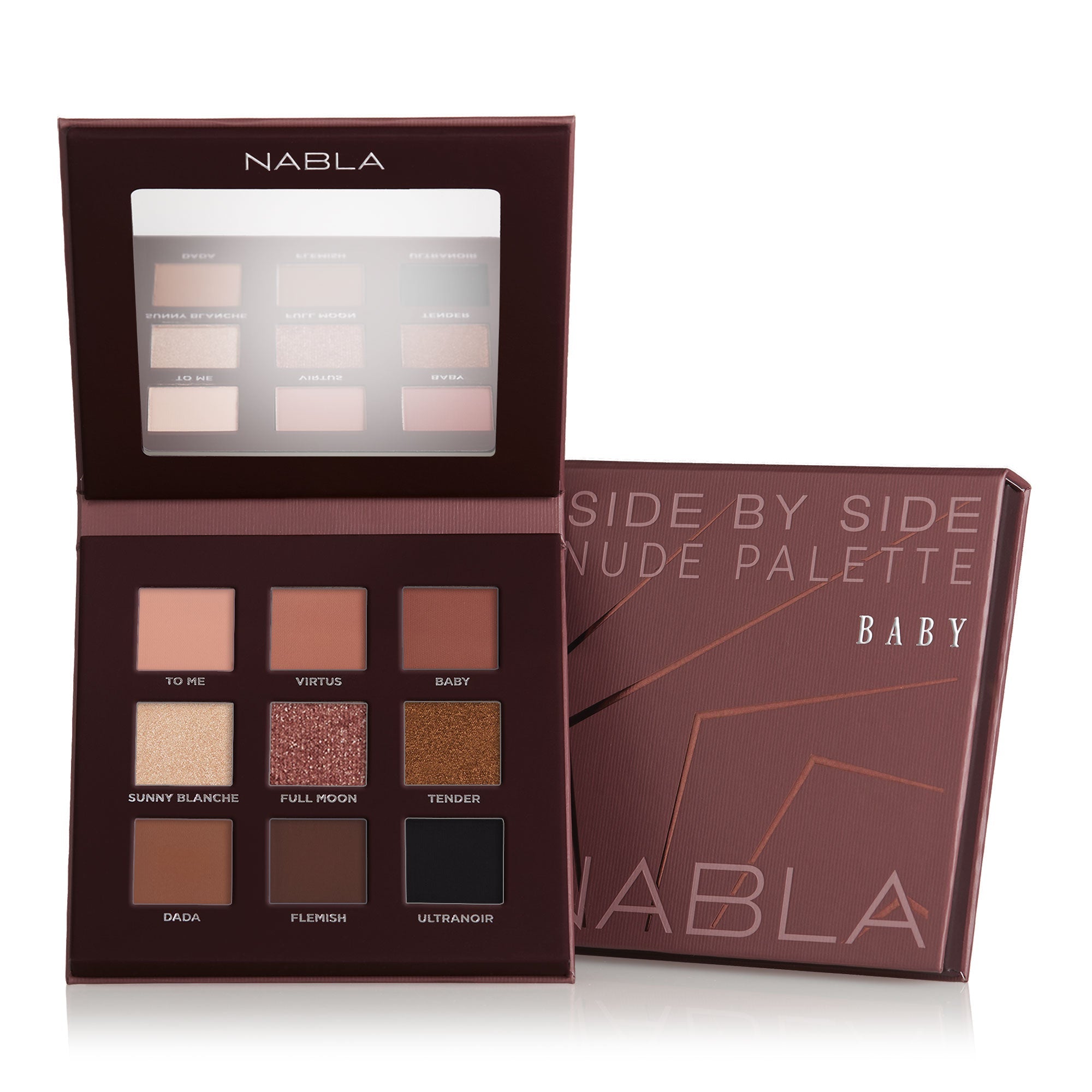 Side By Side Nude Palette Baby – Halsa