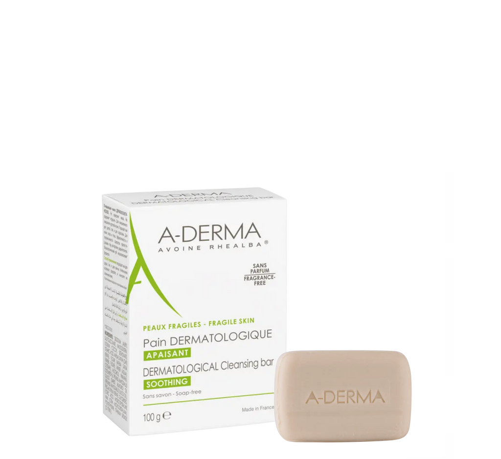 A-derma Dermatological Cleansing Bar *100g – Halsa