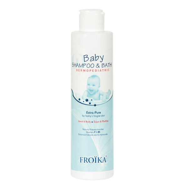 BABY SHAMPOO & BATH 200ml - Halsa