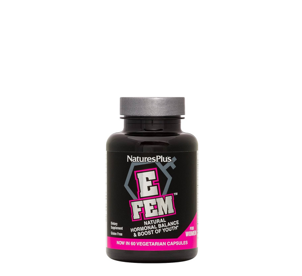 Natures Plus E FEM Natural Hormonal Balance (*60 veg-caps) – Halsa