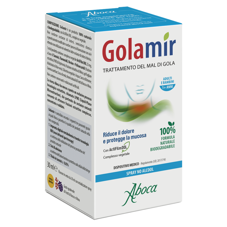Golamir Spray no alcool – Halsa