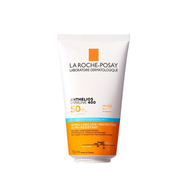 La Roche-Posay Anthelios UVMUNE 400 Spf 50+ Face & Body Hydrating Milk ...