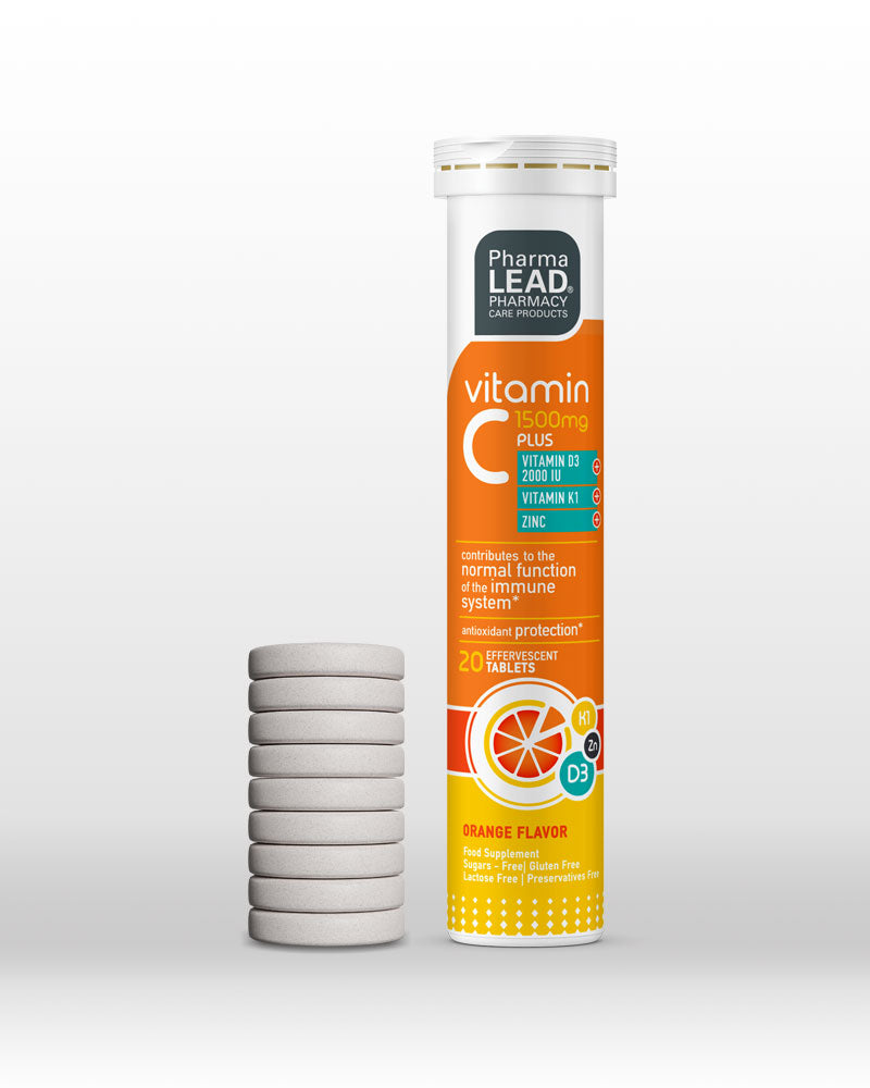 Vitamin C Plus 1500mg Effervescent Tablets – Halsa