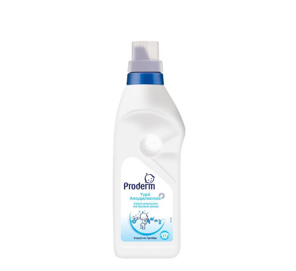 Proderm Liquid Detergent for Baby Clothes *1250 ml (17 washes) – Halsa