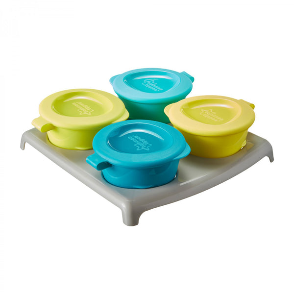 Tommee Tippee – Pop-ups pots and tray (4m+) – Halsa