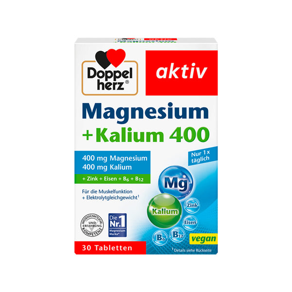 Doppelherz Magnesium + Kalium 400 – Halsa