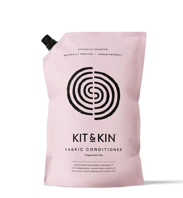 Kit & Kin Fabric conditioner (1L refill pouch) - Halsa