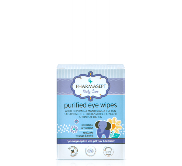 Pharmasept Purified Eye Wipes *10pcs – Halsa